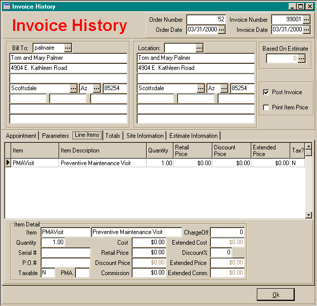 Customer Contracts